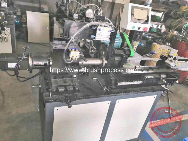 Automatic Flat Crimped Steel Wire Wheel Brush Making Machine - Paint ...