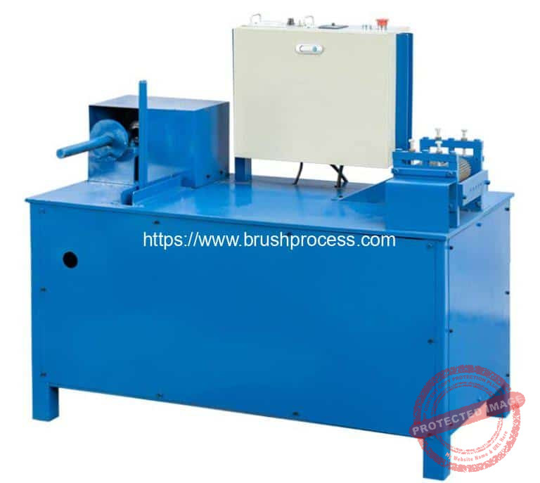 Automatic Brush Steel Wire Wave Shape Pressing Forming Machine - Paint ...
