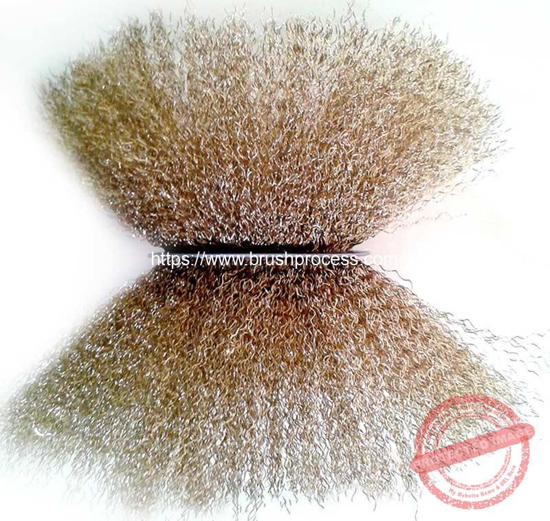 Automatic Steel Wire Brush Ring Wave Wire Inserting Cutting Bending ...